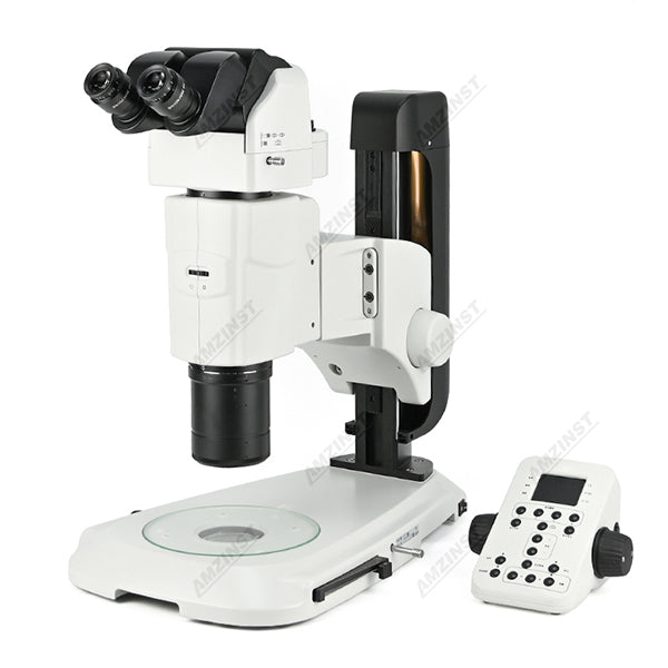 ZM-X90MD Zoom 0.75X-13.5X Motorized Focus Stereo Microscope – AMZINST