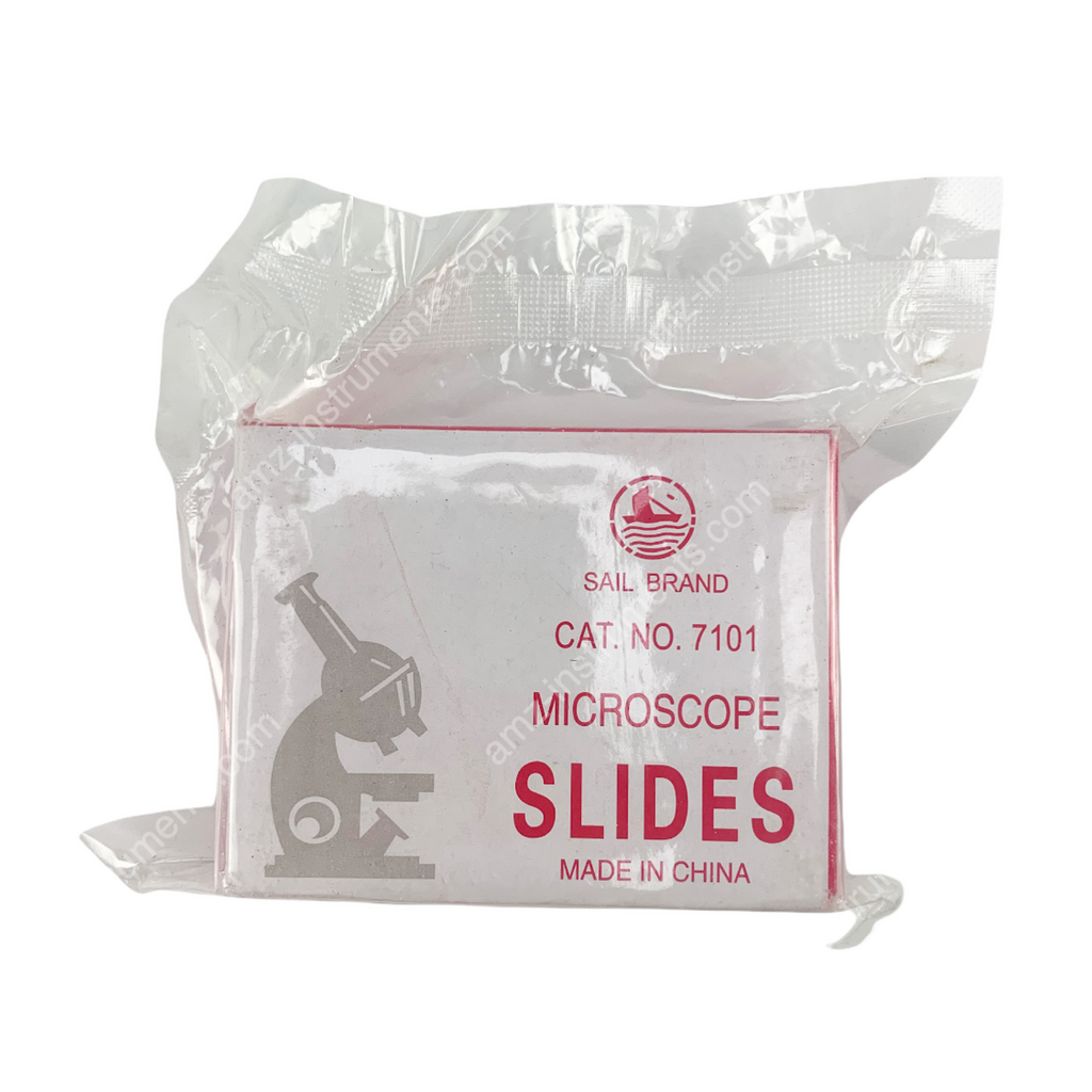 BP-7101 Blank prepared microscope glass slides with ground edges – AMZINST